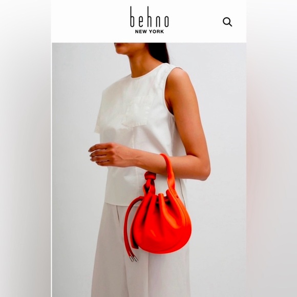 Behno | Bags | Nwot Behno Ina Mini Potli Bag In Poppy Never Carried ...